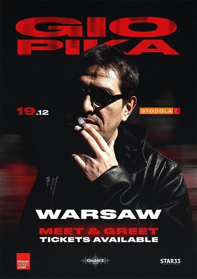 Gio Pika в Warszawa 19 December 2025 - Klub Stodoła: buy ticket at the ...