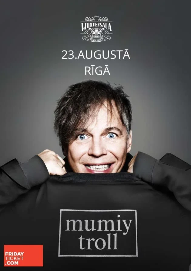 Mumiy Troll в Riga 23 August 2026 - Wondersala: buy ticket at the best ...